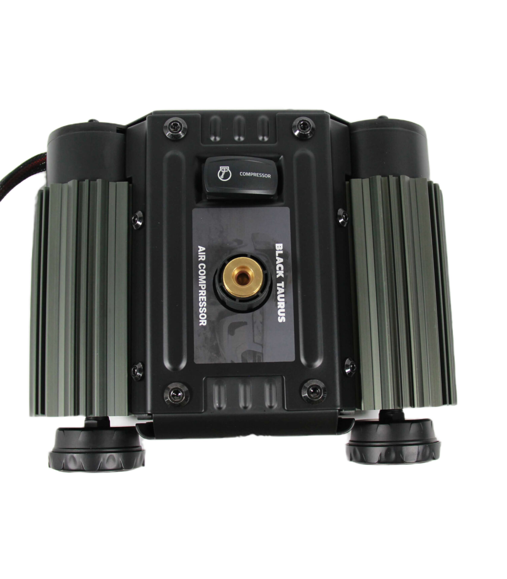 מדחס ניפוח גלגלים כפול קבוע לרכב Black Taurus Twin Air Compressor 561 ...
